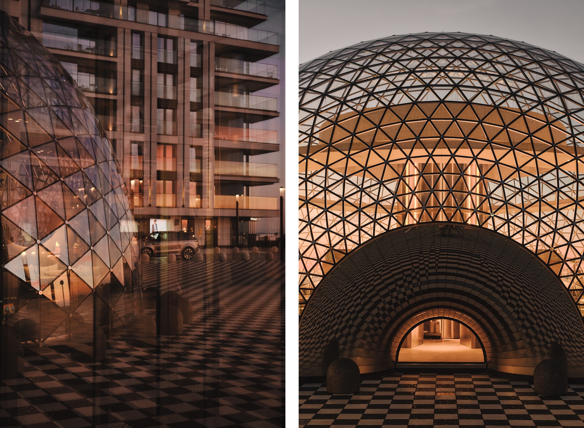 Restaurant in glass ball | Imagicasa
