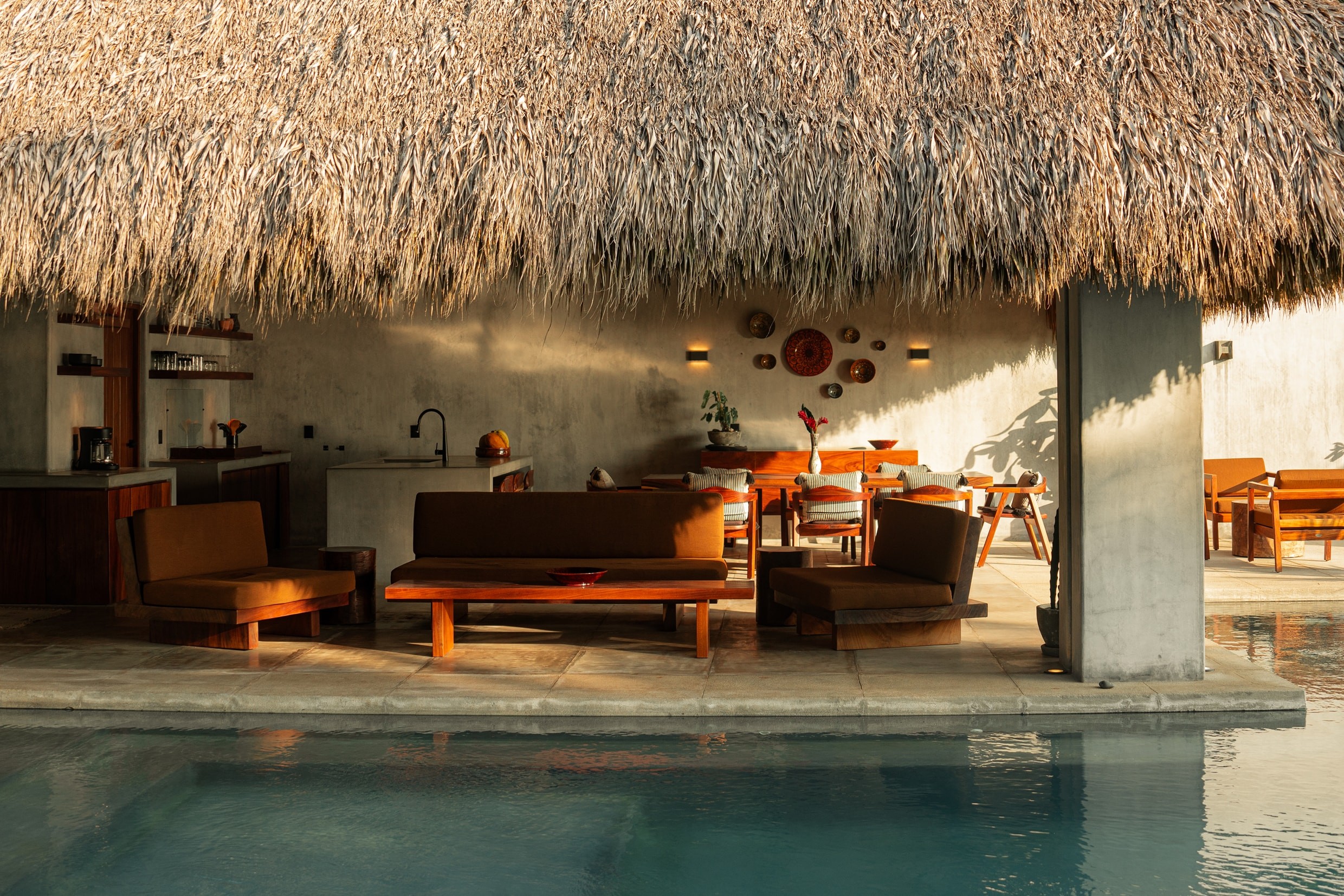 Luxury oceanfront villa on the beach of Troncones, Mexico | Imagicasa